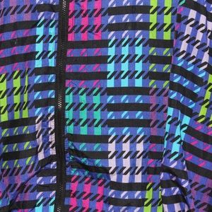 Vintage | Jackets & Coats | Vintage 9s Multicolor Nylon Track Jacket ...